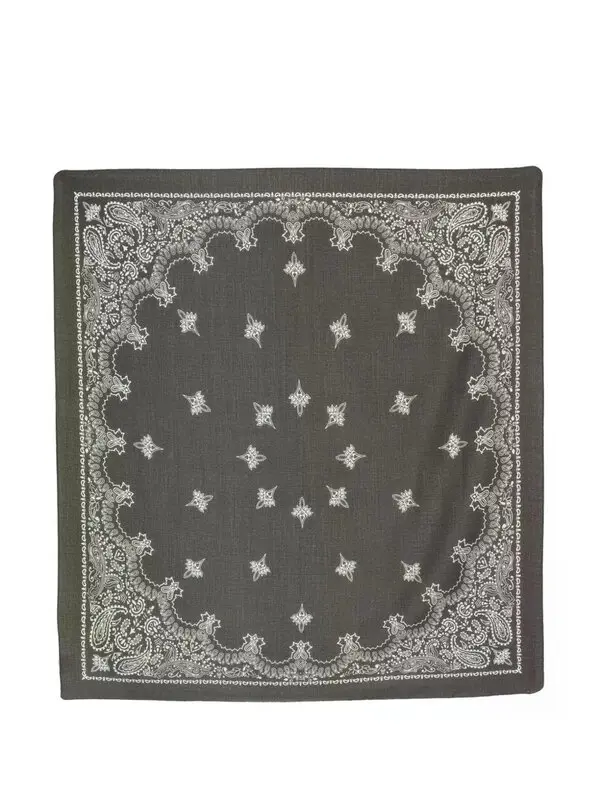 Destin Judy Paisley-print Scarf - Grey