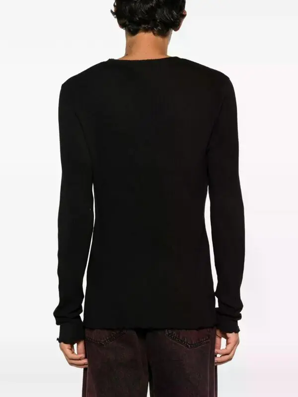 Our Legacy Raw-edge Ribbed T-shirt