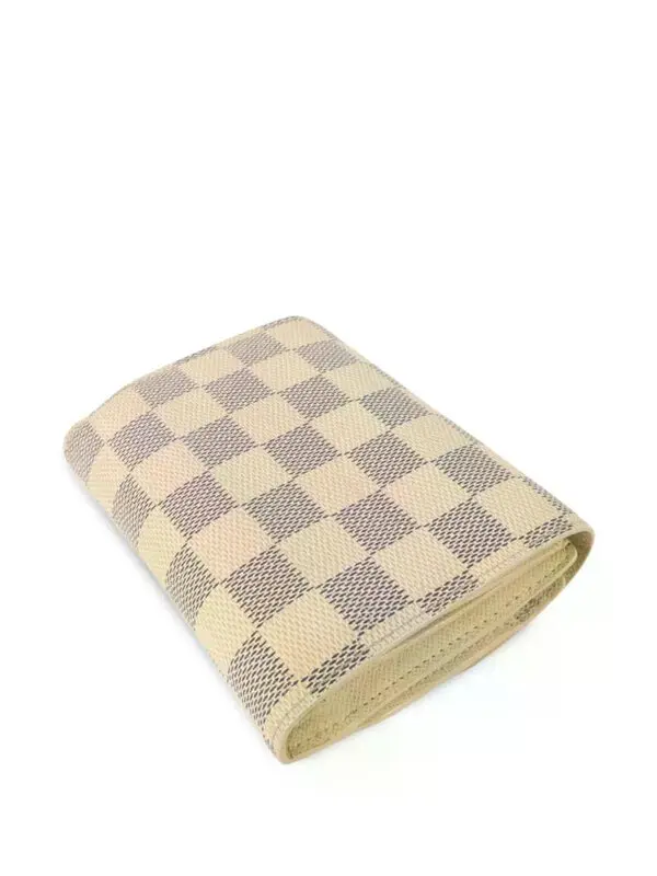 LOUIS VUITTON Joy Damier Azur Wallet - Neutrals