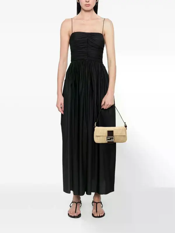Fendi 20th Century Zucca Canvas Baguette Shoulder Bag