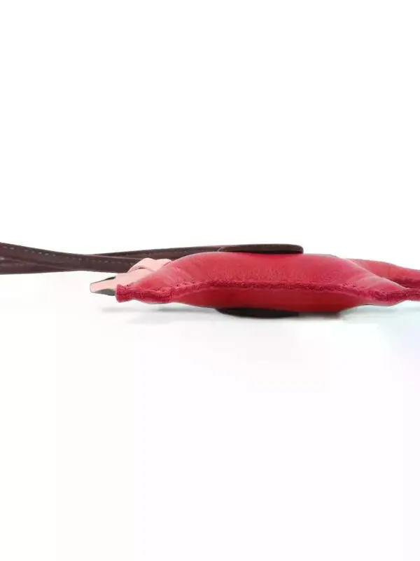 Hermès 2022 Pm Rodeo Milo Bag Charm - Red