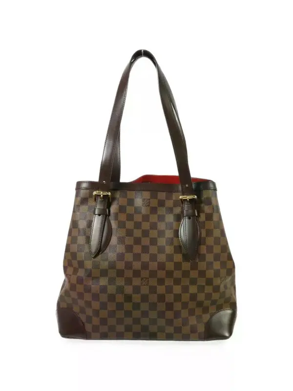 LOUIS VUITTON Gm Damier Hampstead Tote Bag