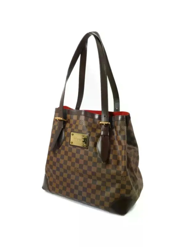 LOUIS VUITTON Gm Damier Hampstead Tote Bag