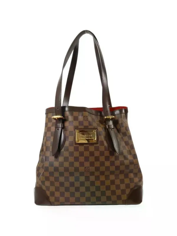 LOUIS VUITTON Gm Damier Hampstead Tote Bag