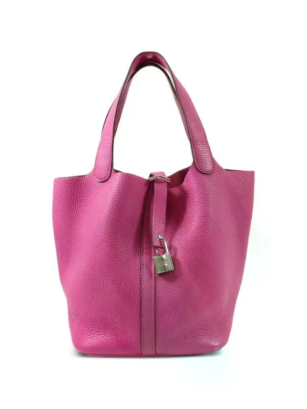Hermès 2018 Mm Picotin Tote Bag - Pink