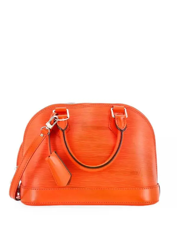LOUIS VUITTON Alma Handbag Epi Leather Bb Satchel