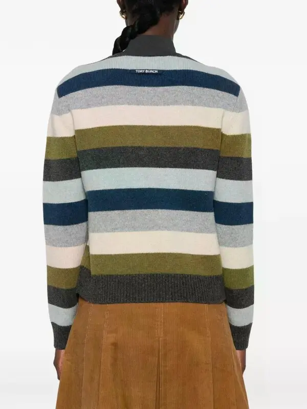 Tory Burch Striped Sweater