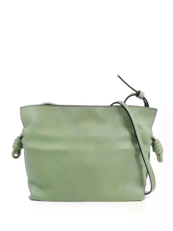 Loewe Mini Flamenco Shoulder Bag - Green