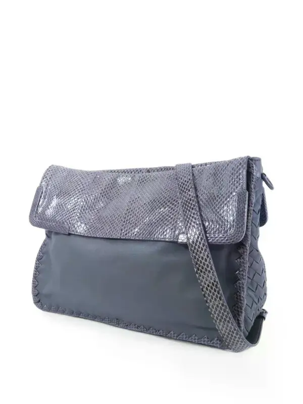 Bottega Veneta Snakeskin-effect Shoulder Bag