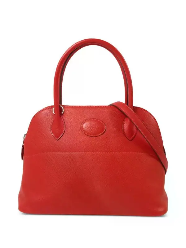 Hermès 27 Bolide Tote Bag - Red