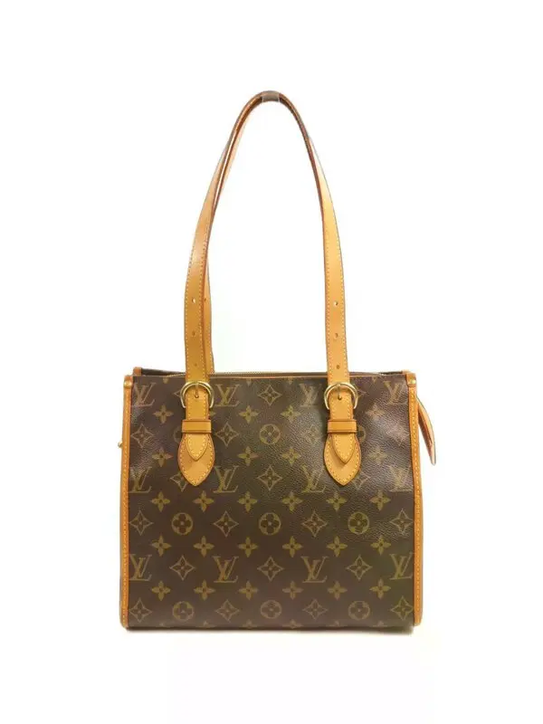 LOUIS VUITTON Monogram Popincourt Haut Tote Bag - Brown