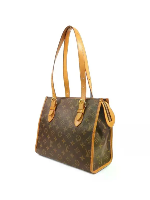 LOUIS VUITTON Monogram Popincourt Haut Tote Bag - Brown
