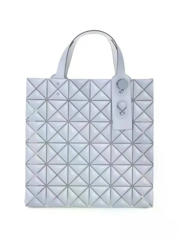 Issey Miyake Miniature Geometric Tote Bag - Grey
