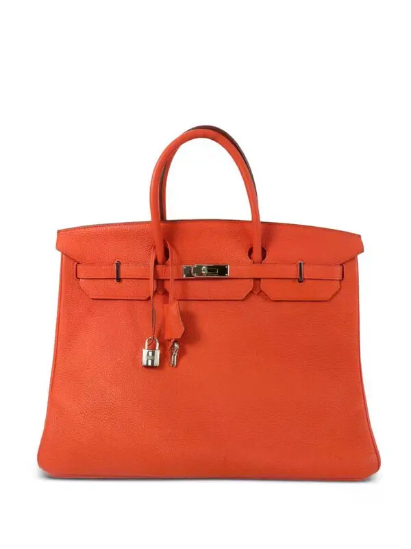 Hermès 2012 40 Birkin Handbag - Orange