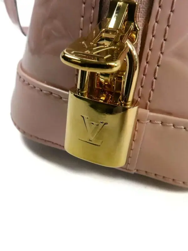 LOUIS VUITTON Monogram Vernis Alma Bb Shoulder Bag