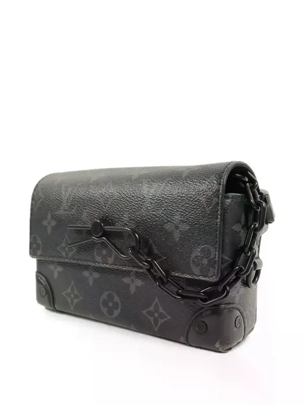 LOUIS VUITTON Steamer Monogram Eclipse Shoulder Bag