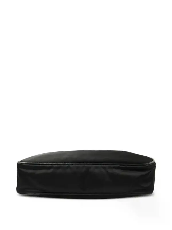Prada Logo-plaque Shoulder Bag