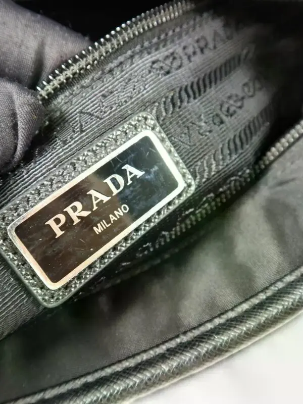 Prada Logo-plaque Shoulder Bag