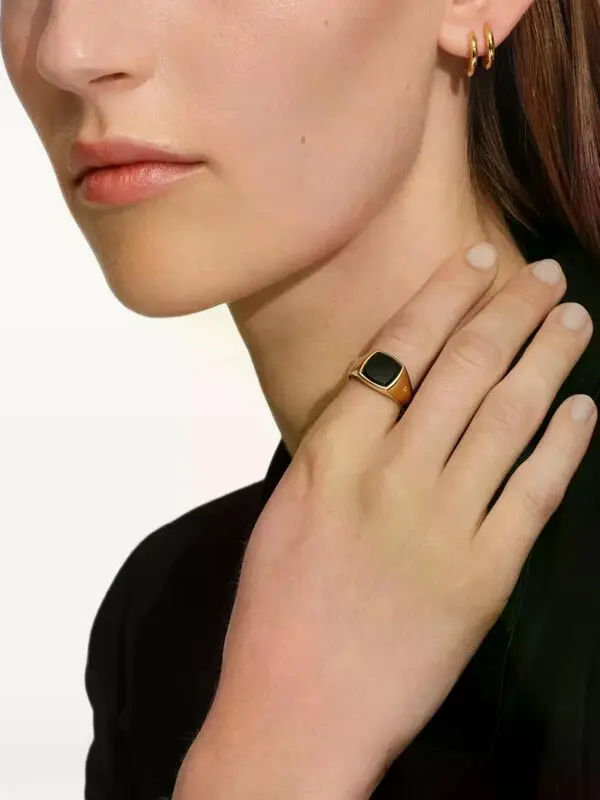 Tom Wood Kay Onyx Ring