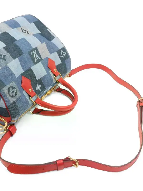 LOUIS VUITTON 30 Speedy Bandoulière Two-way Tote Bag - Blue