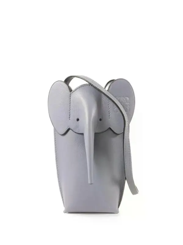 Loewe Elephant Cross Body Bag - Grey