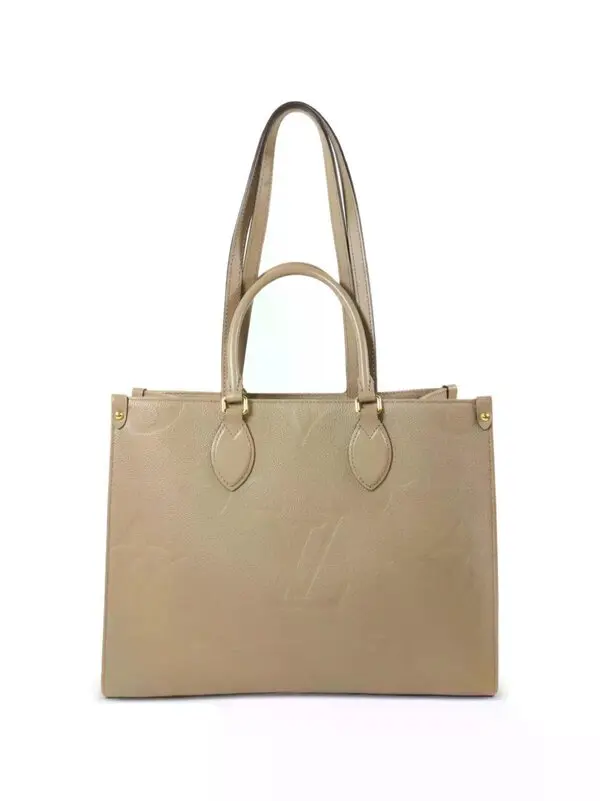 LOUIS VUITTON Mm Monogram Empreinte On The Go Tote Bag