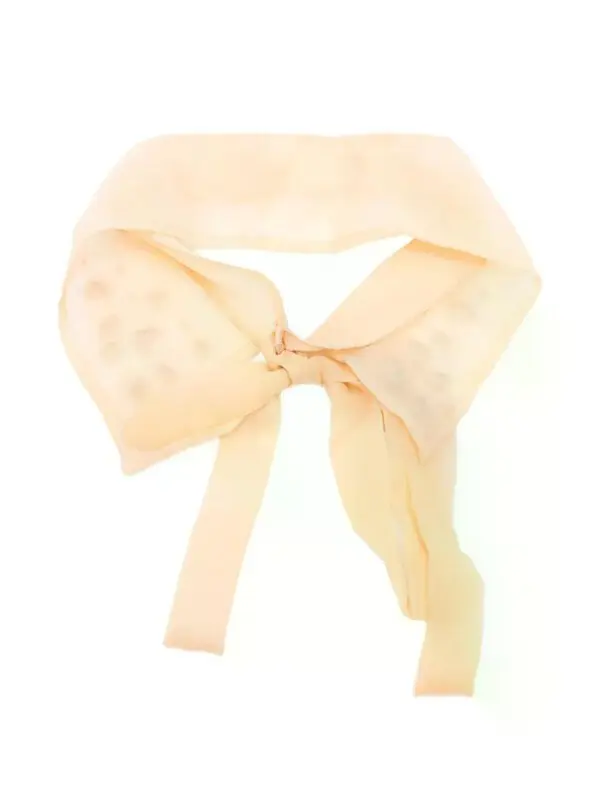 Seventy Crystal-embellished Self-tie Collar