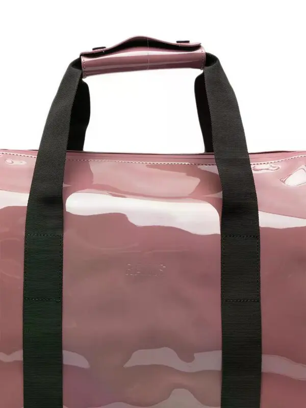Rains Glossy-finish Holdall Bag