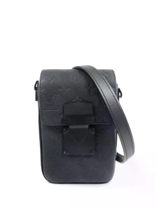 LOUIS VUITTON Monogram Taurillon S-lock Cross Body Bag