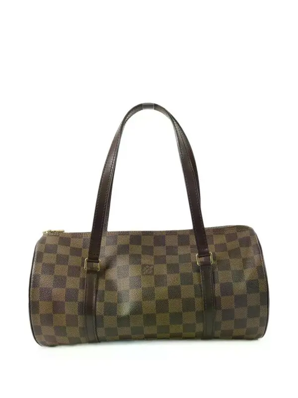 LOUIS VUITTON Gm Damier Ebene Papillon Holdall Bag - Brown