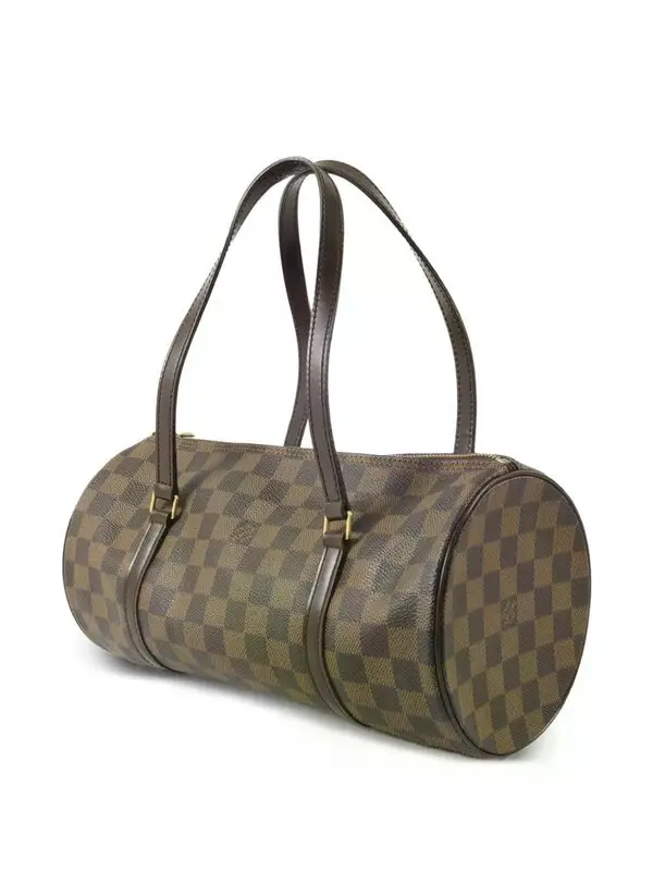 LOUIS VUITTON Gm Damier Ebene Papillon Holdall Bag