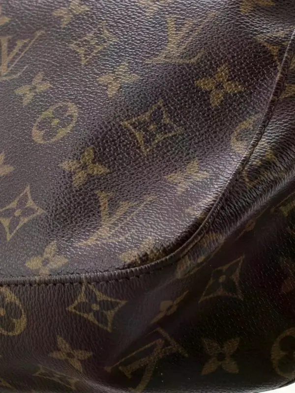 LOUIS VUITTON Looping Handbag Monogram Canvas Mm Satchel