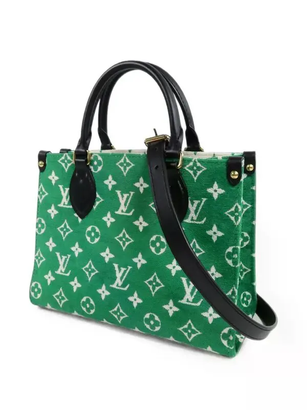 LOUIS VUITTON Monogram Jacquard Onthego Pm Tote Bag