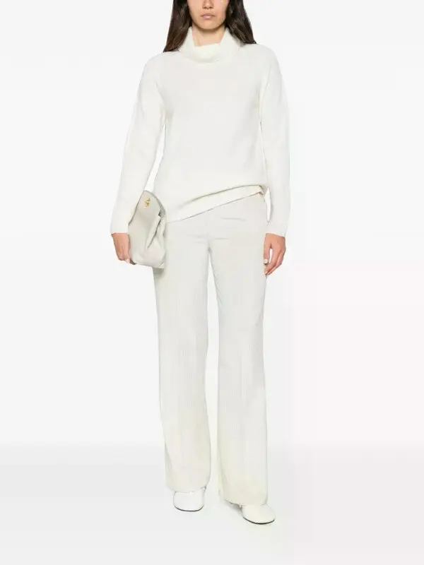 VELA SHOP Roll-neck Raglan-sleeve Sweater