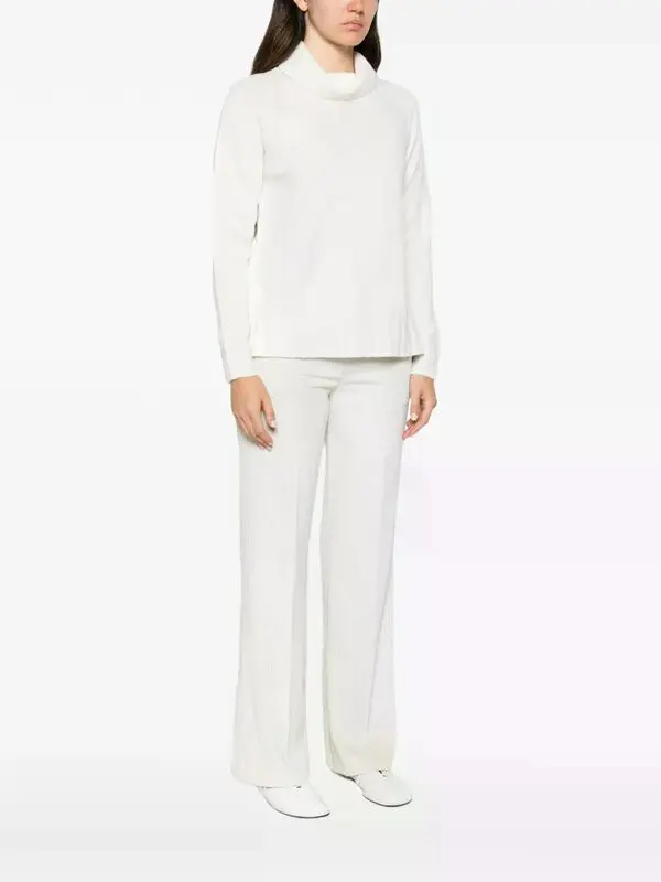 VELA SHOP Roll-neck Raglan-sleeve Sweater