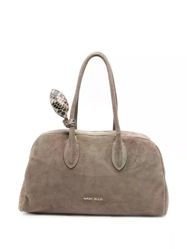 MARC ELLIS Bilbao Bow Cm Leather Tote Bag