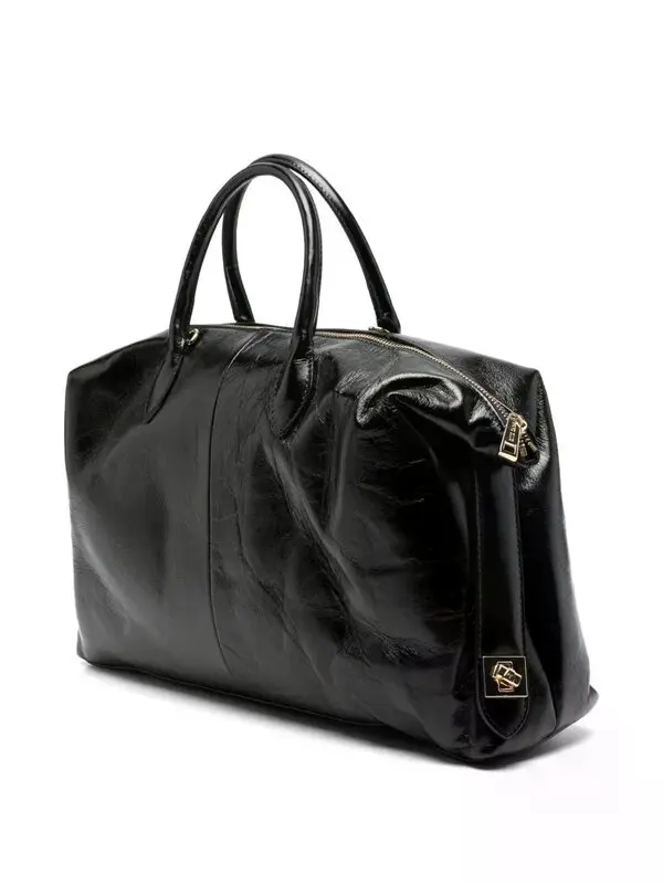 MARC ELLIS Leather Tote Bag - Black