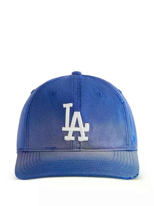 Kith 47 For The Mlb Los Angeles Dodgers Washed-effect Cap - Blue