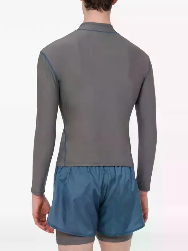 Moschino Zip-up Long-sleeve Sweater