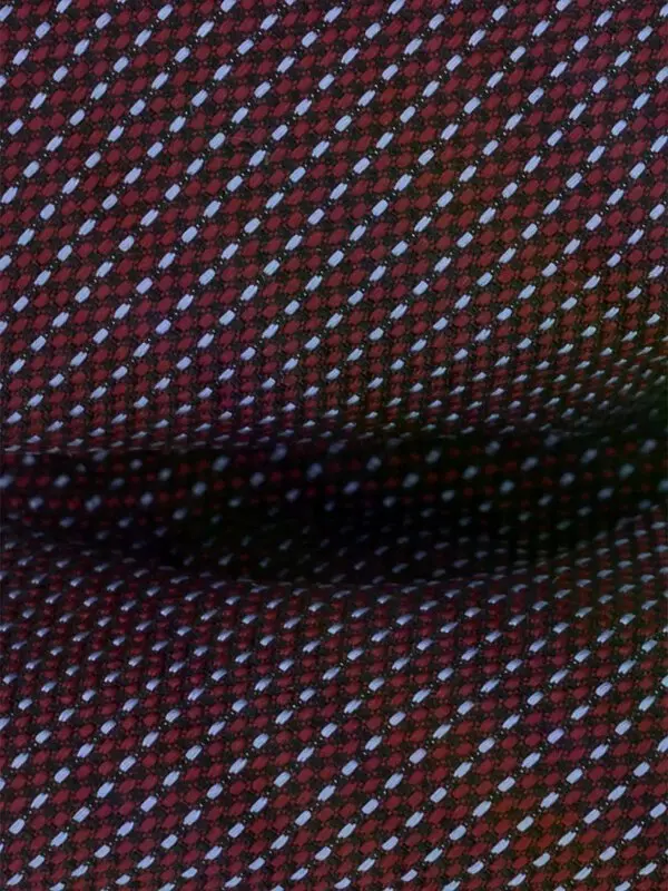 Boggi Milano Tie Jacquard Micro Polka Dot-pattern Silk