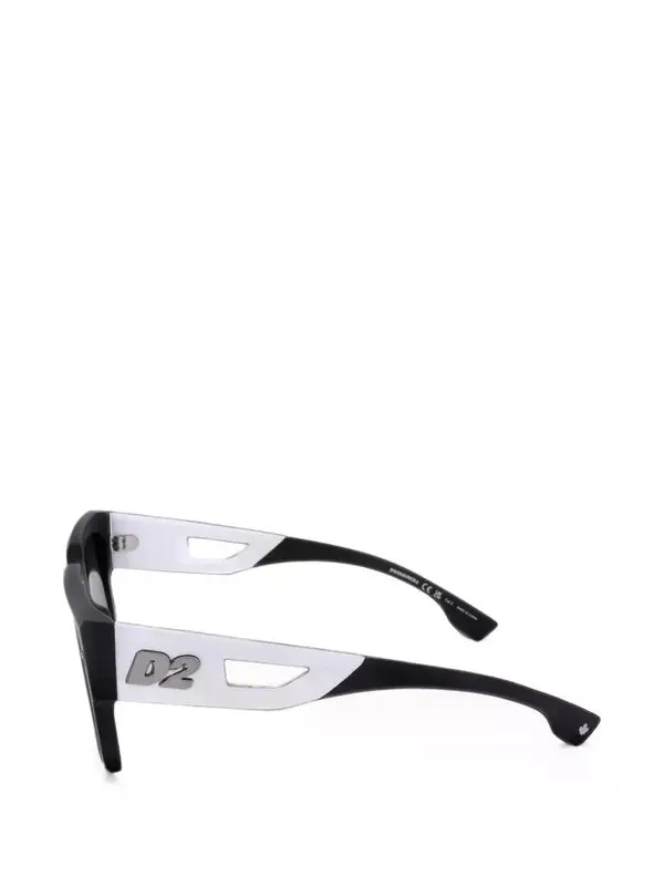 Dsquared2 Logo-plaque Square-frame Sunglasses
