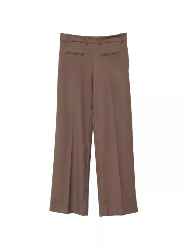 RAME Pressed-crease Wide-leg Trousers