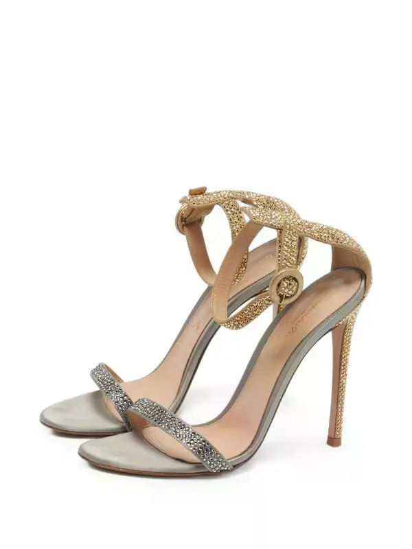 GIANVITO ROSSI Portofino Crystal-embellished Sandals