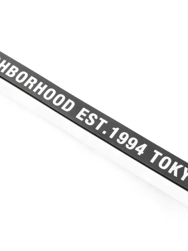 NEIGHBORHOOD Logo-print Leather Dog Leash