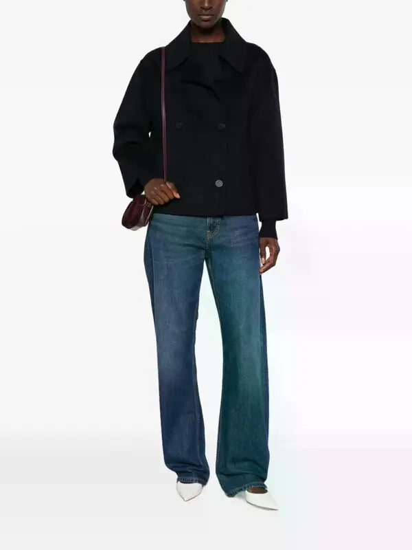 ARMA Manila Double-breasted Wool Jacket - Blue