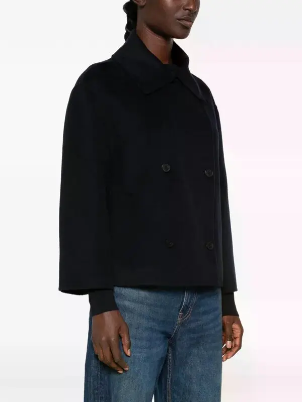 ARMA Manila Double-breasted Wool Jacket - Blue