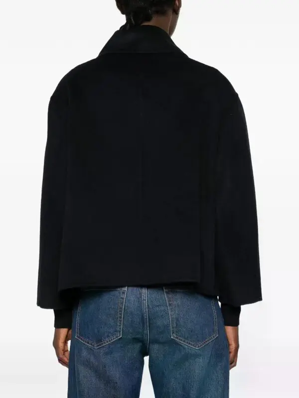 ARMA Manila Double-breasted Wool Jacket - Blue