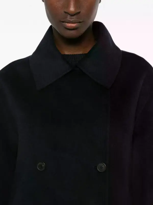 ARMA Manila Double-breasted Wool Jacket - Blue