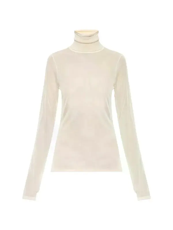 Zimmermann Sheer Roll-neck Top