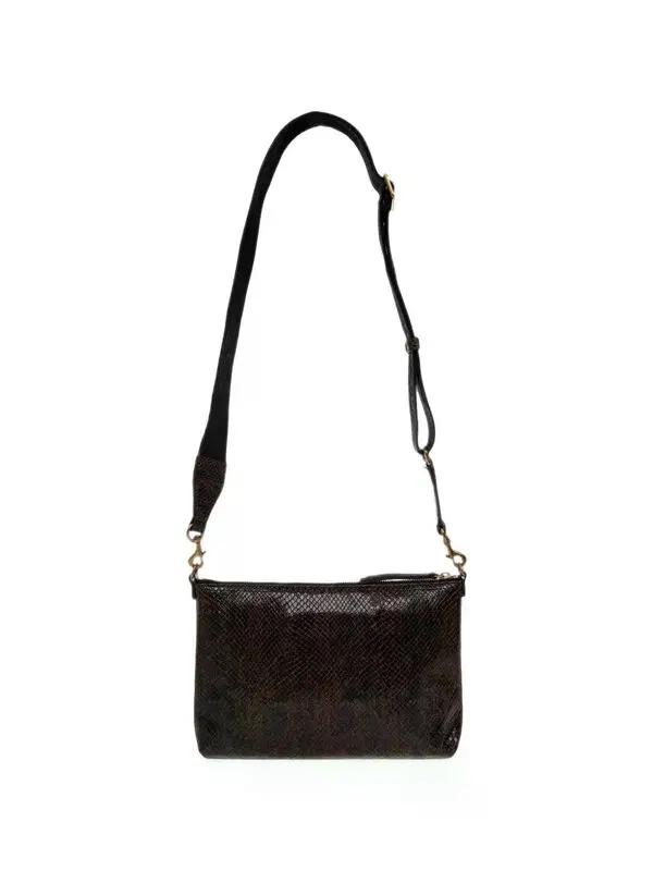 Isabel Marant Étoile Nessah Snake-effect Leather Cross Body Bag